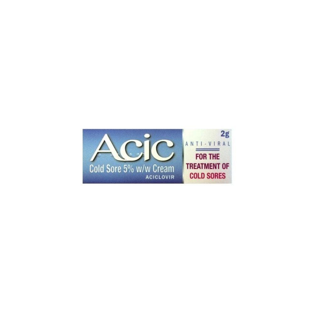 ACIC ACIC 5% COLDSORE CREAM 2G | Johnstons Pharmacy | Longford ...