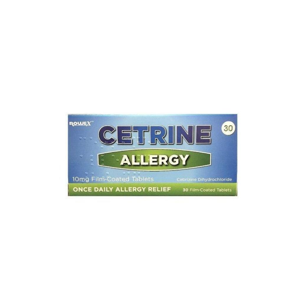 CETRINE CETRINE ALLERGY 10MG CETIRIZINE TABLETS 30S | Johnstons ...