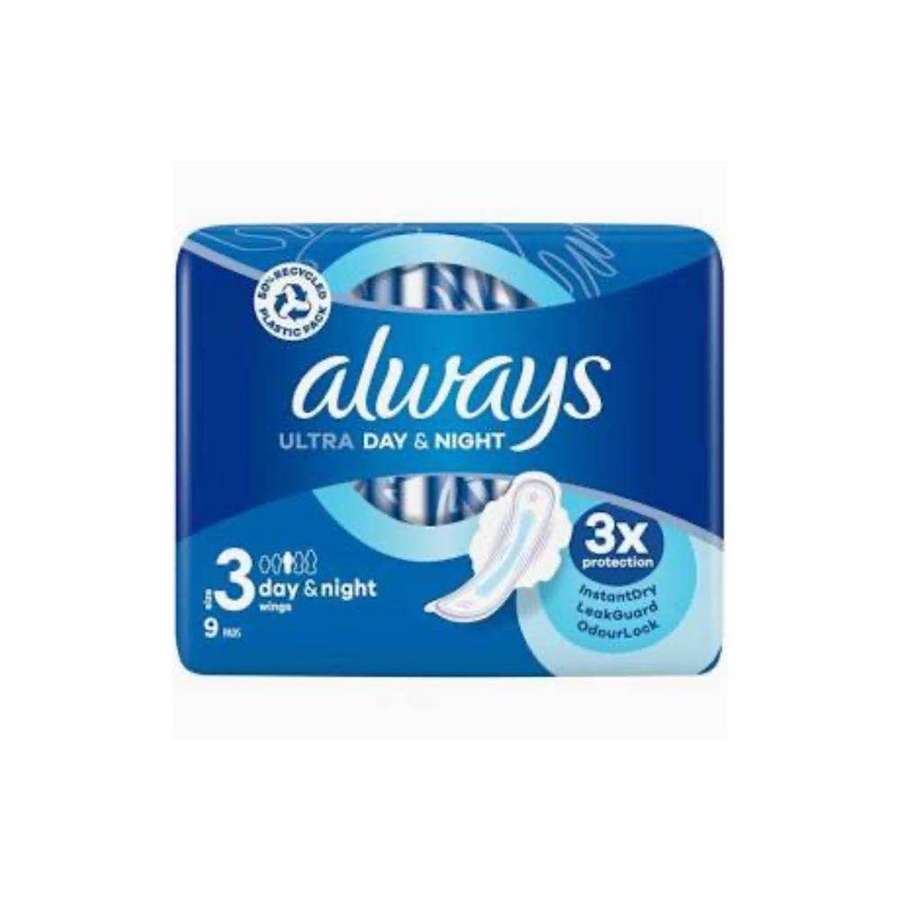 ALWAYS ULTRA DAY & NIGHT - 9 PADS